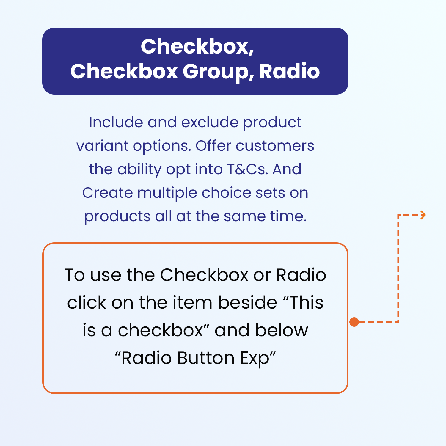 Checkbox Checkbox Group Radio See Product Customizer In Action